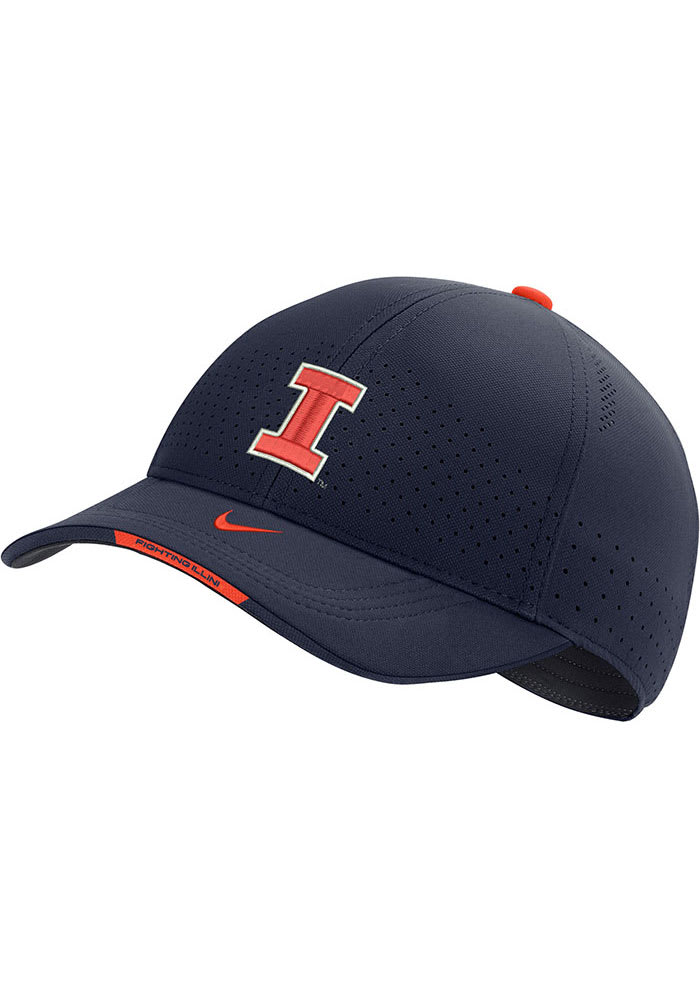 Illinois Fighting Illini Mens 2022 Sideline C99 NAVY Nike Flex Hat