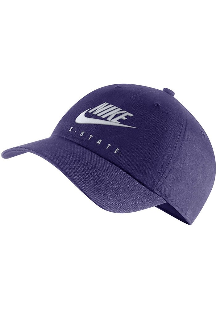 Nike K-State Wildcats PURPLE H86 Futura Adjustable Hat - 19866277