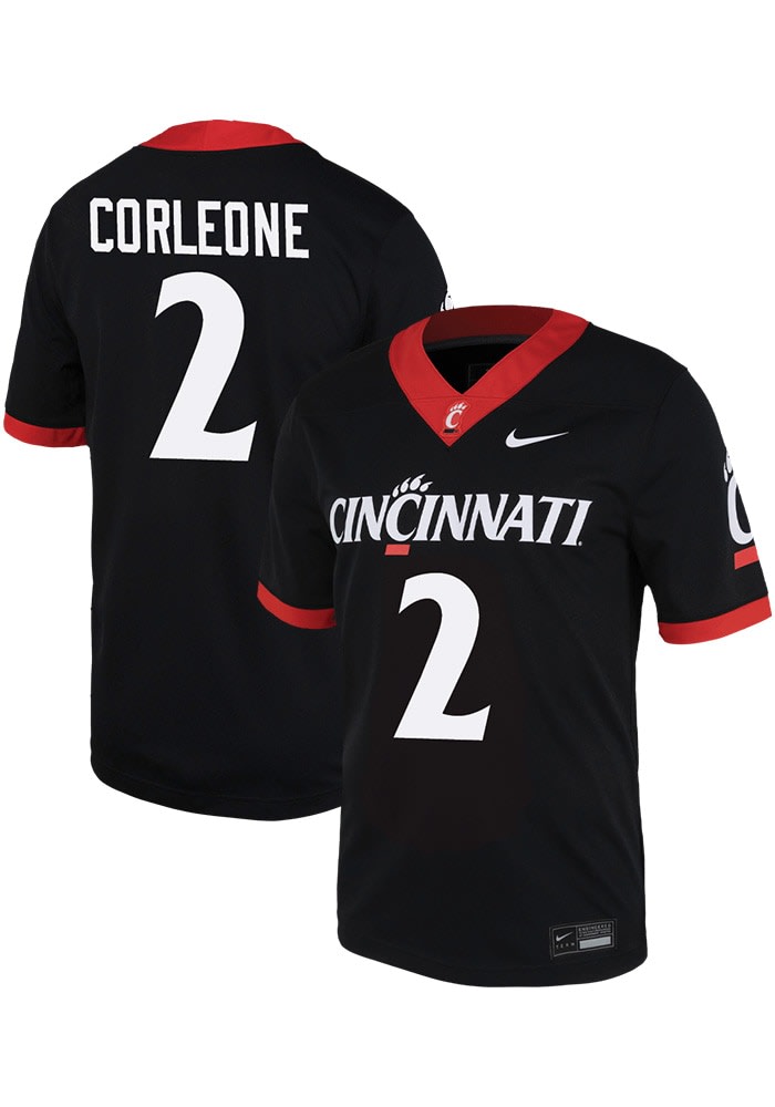 Dontay Corleone Cincinnati Bearcats Game Name And Number Jersey - BLACK