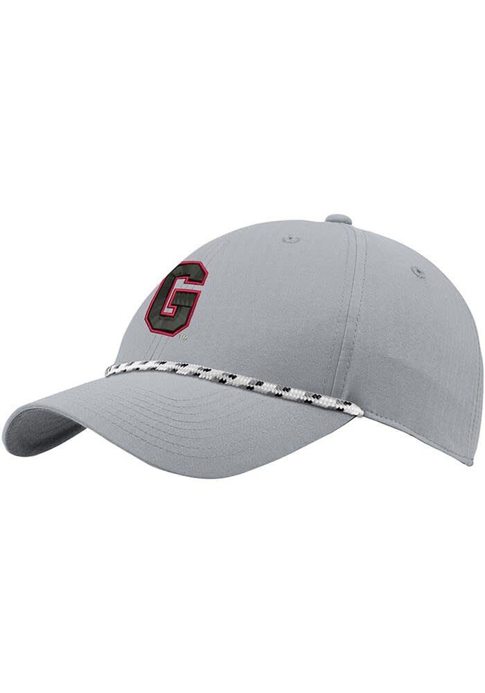 Nike Georgia Bulldogs GREY L91 Rope Adjustable Hat - 19867478