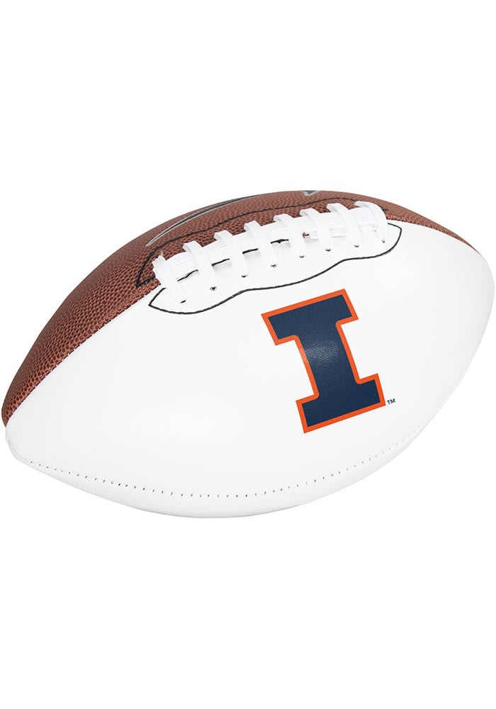Nike Illinois Fighting Illini Autograph Autograph Football - 19867708