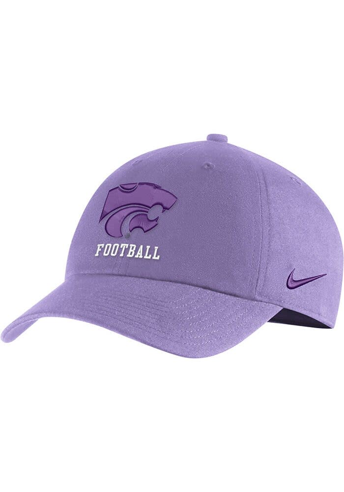 Nike K-State Wildcats LAVENDER Football Adjustable Hat - 19868392
