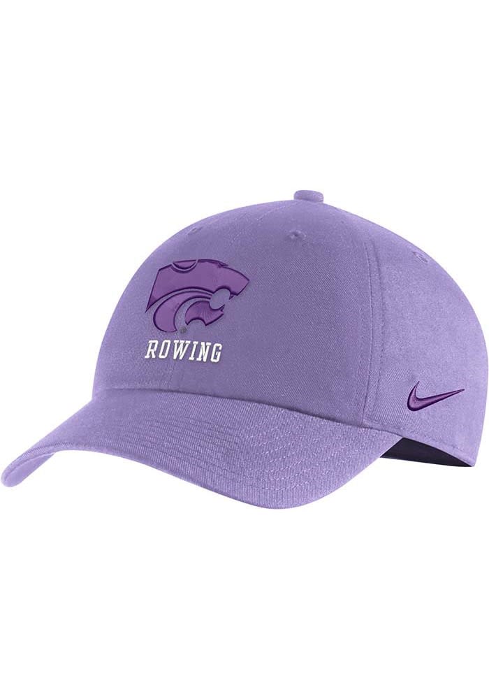 Nike LAVENDER K-State Wildcats Rowing Adjustable Hat - 19868394