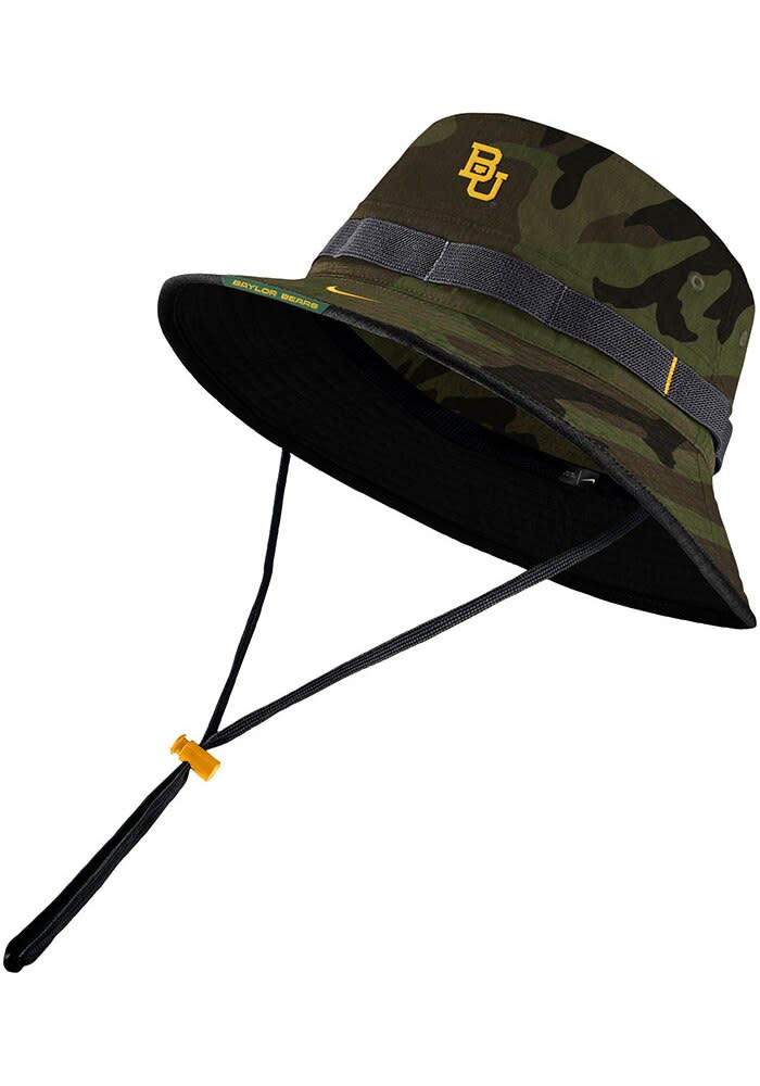 Baylor Bears Mens Logo Sideline Boonie CAMO Nike Flex Hat - 19868792