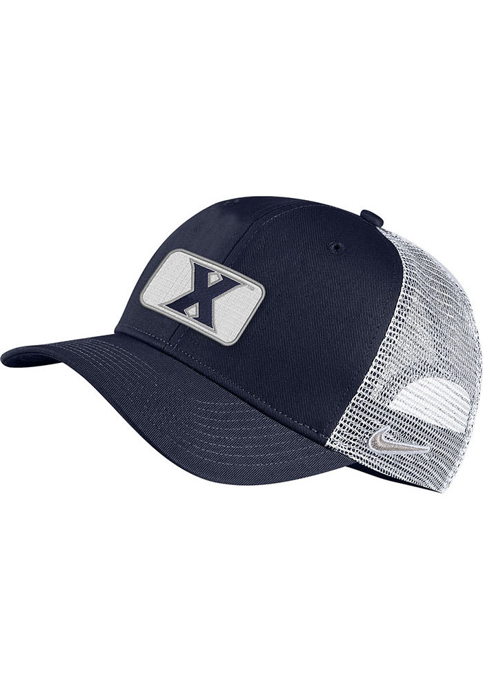 Nike Xavier Musketeers NAVY Trucker C99 Adjustable Hat - 19869741