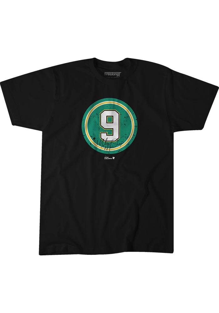 Mike Modano Dallas Stars BLACK Number Circle Short Sleeve Fashion ...