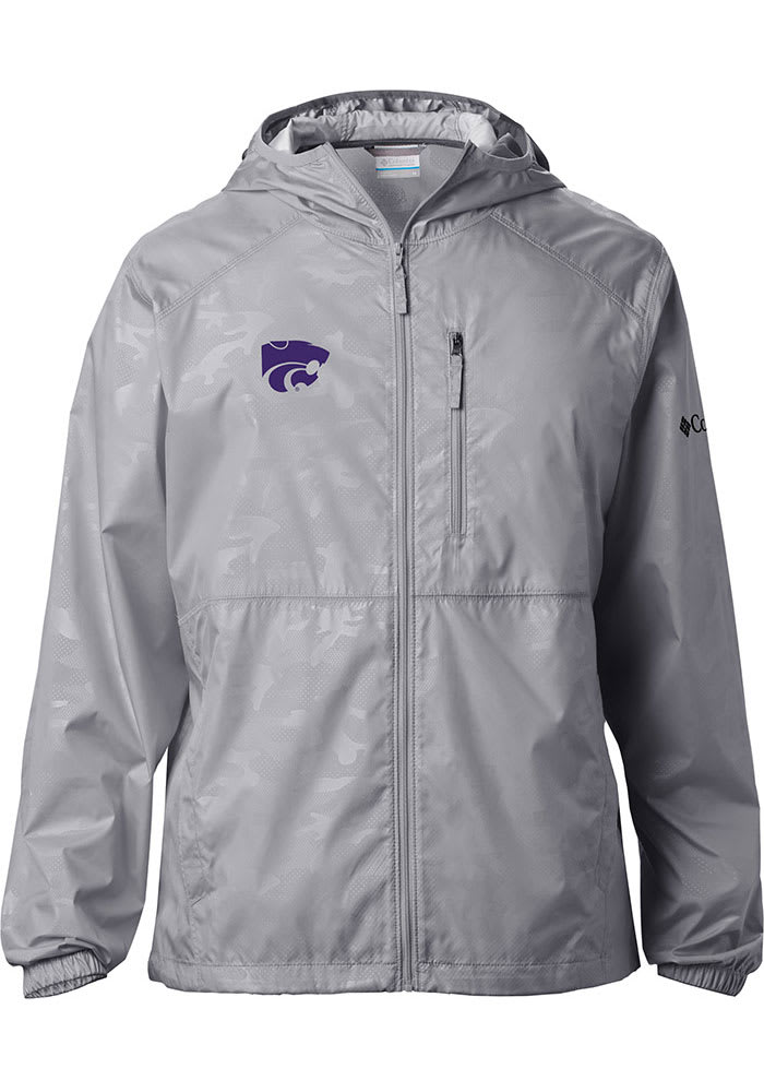 Columbia Mens GREY K-State Wildcats Camo Flash Forward - 20701556