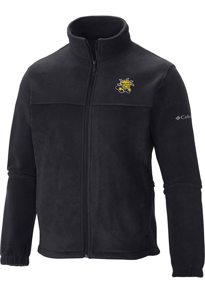 Columbia Wichita State Shockers Mens BLACK Flanker II Medium Weight ...