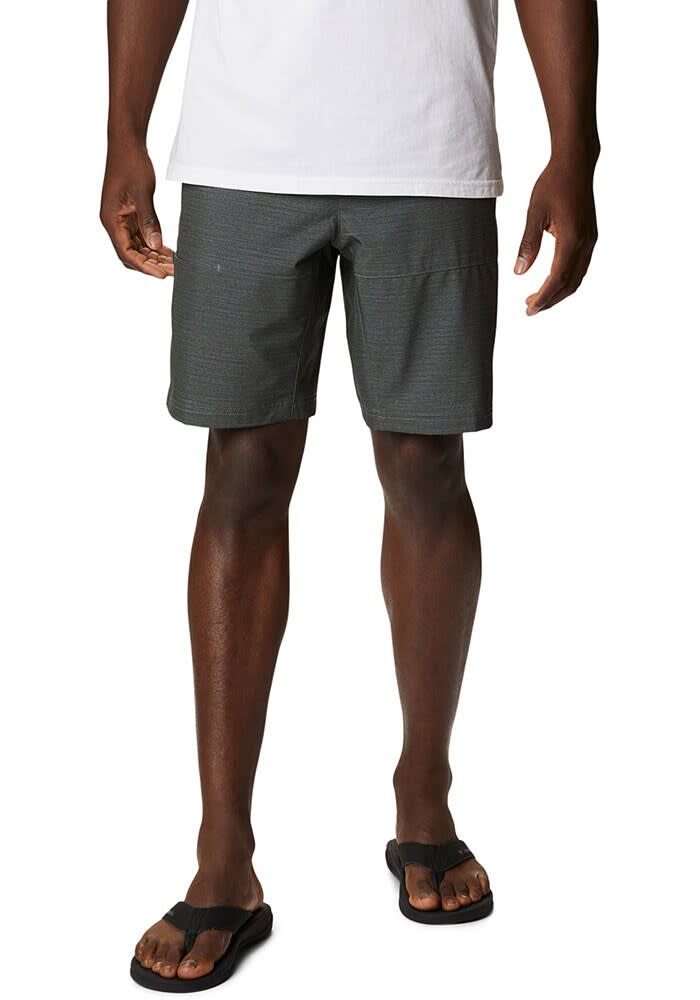 Oklahoma Sooners Mens Columbia GREY Twisted Creek Shorts - 2071696
