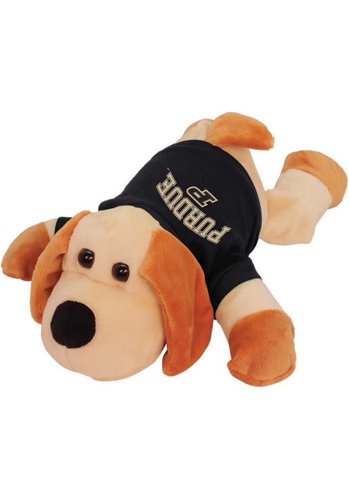 BLACK Purdue Boilermakers Floppy Dog Plush - 2071953