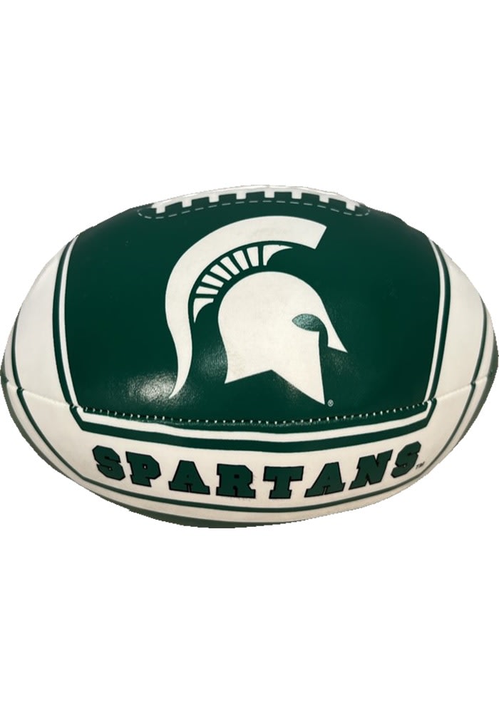 GREEN Michigan State Spartans 6 Inch Football Softee Ball - 2074355