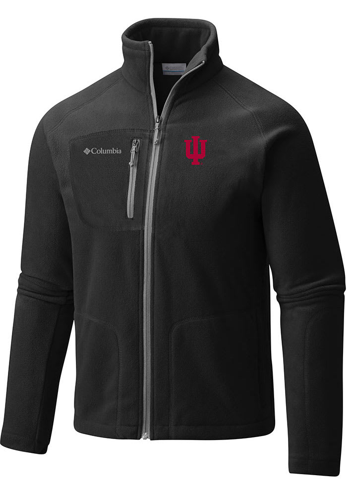Columbia Indiana Hoosiers Mens BLACK Fast Trek Medium Weight Jacket ...