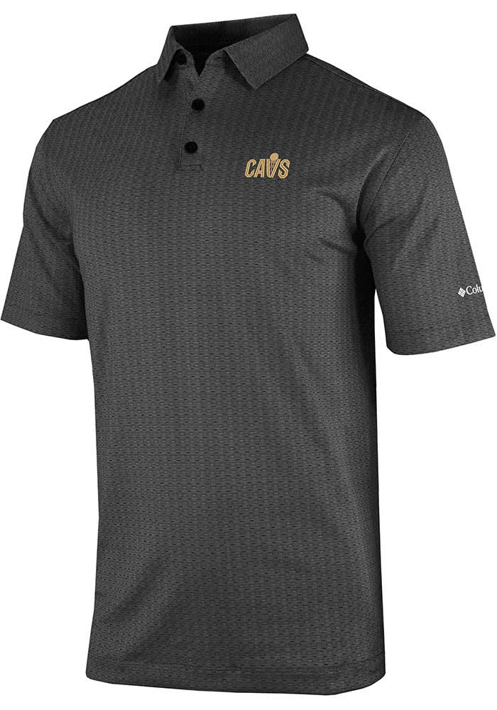 Columbia Cleveland Cavaliers Mens Crosswater Ridge BLACK Short Sleeve ...