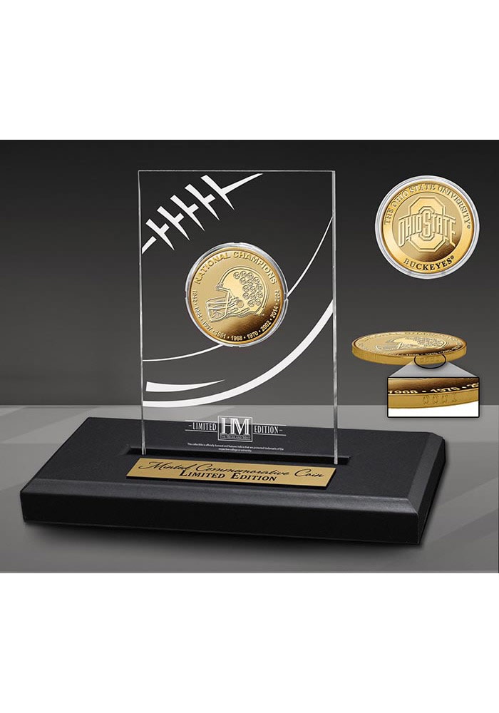 Ohio State Buckeyes GOLD 9x National Champions Gold Coin