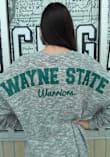 Wayne State Warriors GREY Cozy Long Sleeve LS Tee - 20831121