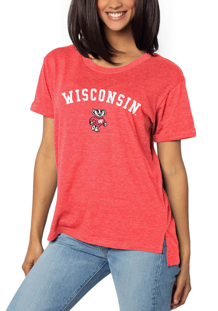 Wisconsin Badgers Womens Red Must Have T-Shirt - 20831901