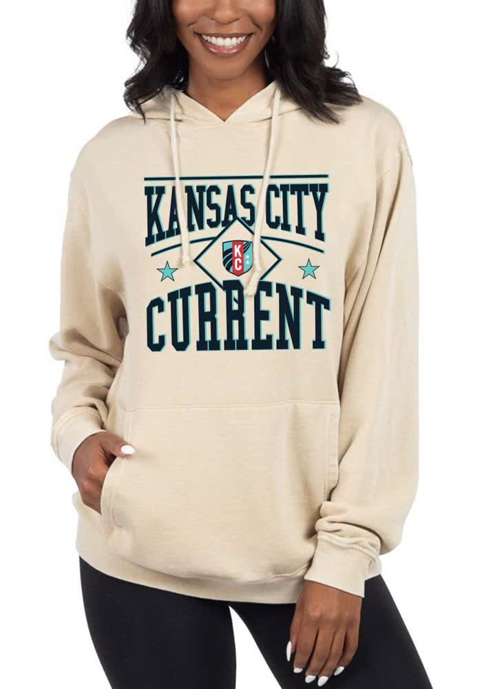 KC Current Womens OATMEAL Everybody Hoodie - 20832751