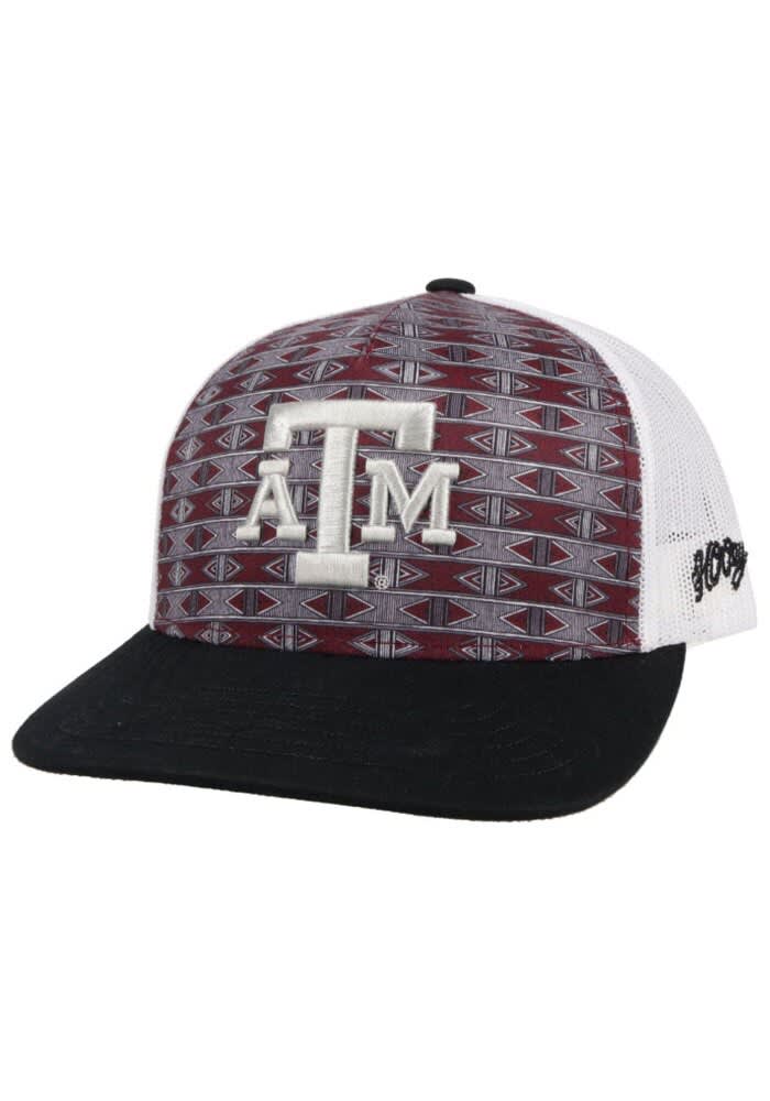 Texas A&M Aggies Printed 5-Panel 3T Trucker MAROON Hooey Youth ...