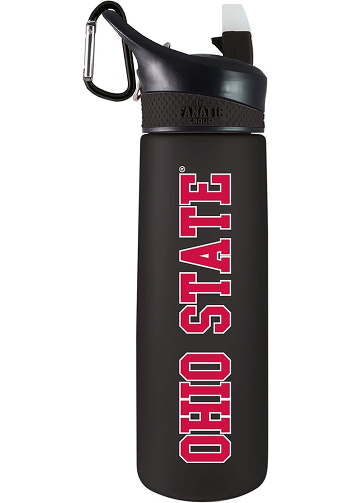 Ohio State Buckeyes BLACK Frosted Water Bottle - 2120443