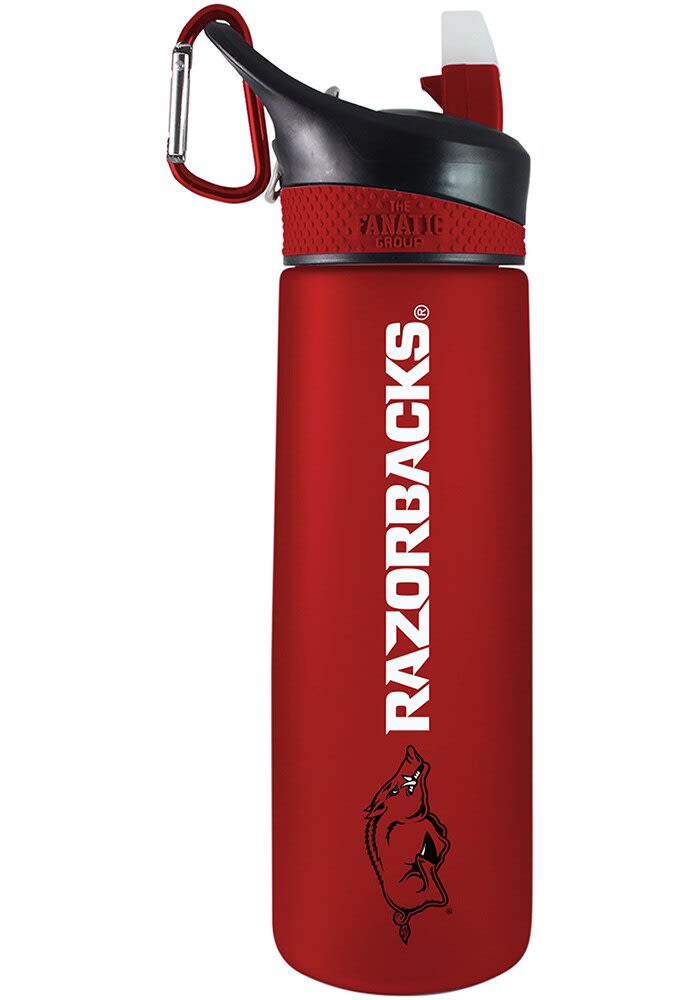 Arkansas Razorbacks Red 24oz Frosted Water Bottle - 2120512