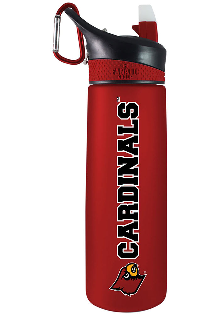 Louisville Cardinals Red 24oz Frosted Water Bottle - 2120595