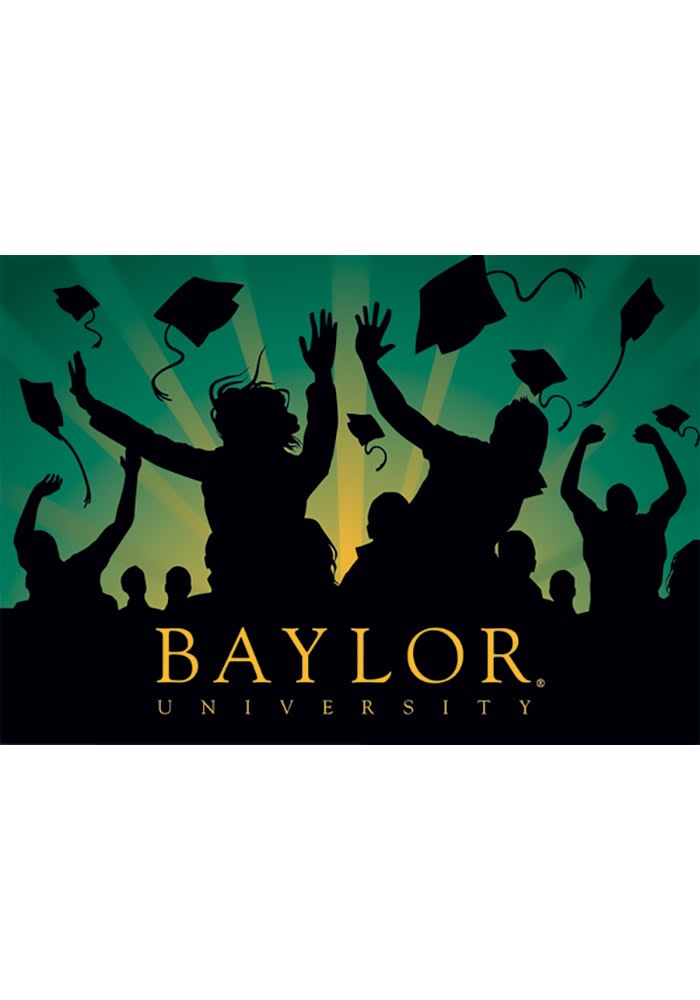 Baylor Bears GREEN Graduation Card - 21230028