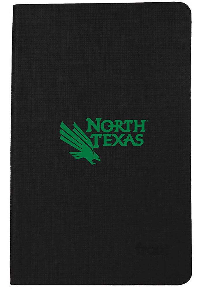 North Texas Mean Green Small Notebooks and Folders - BLACK