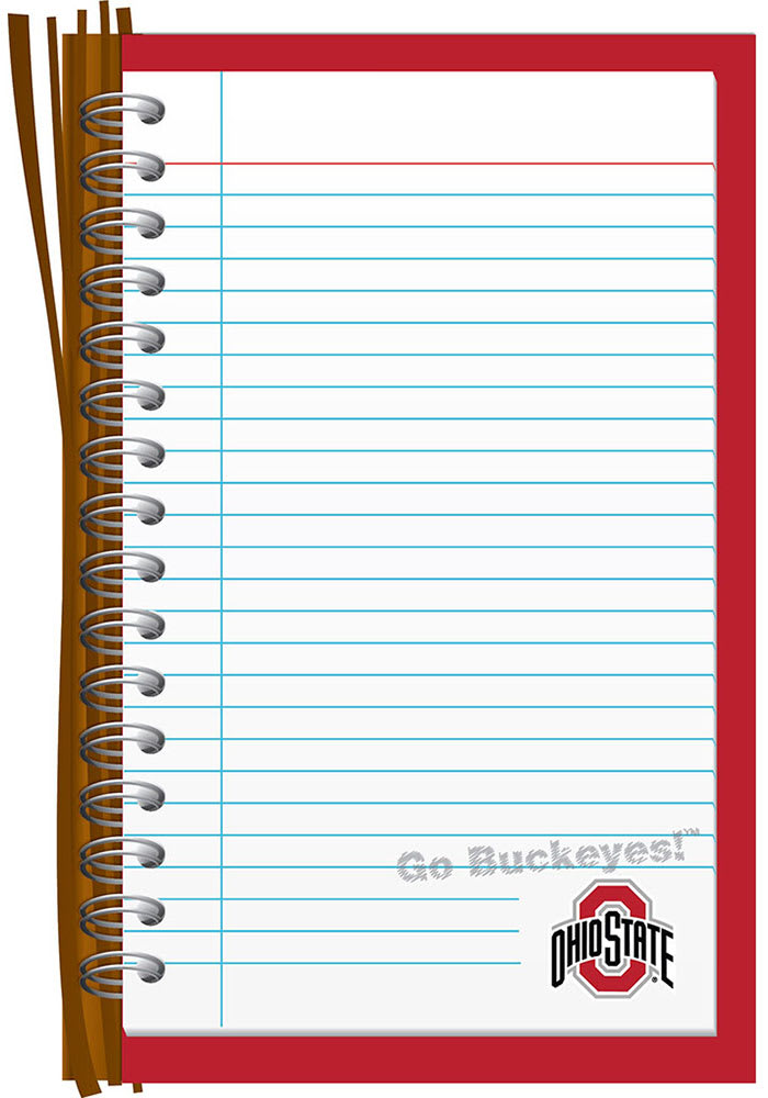 Ohio State Buckeyes Red Memo Notebook and Folder - 21230920