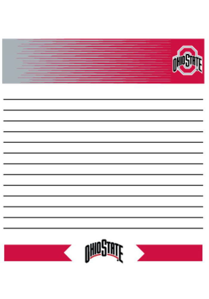 Ohio State Buckeyes Red Small Memo Notepad - 21230958