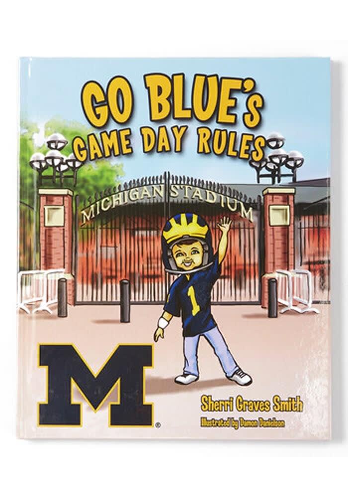 Michigan Wolverines BLUE Game Day Rules Children's Book - 6060023