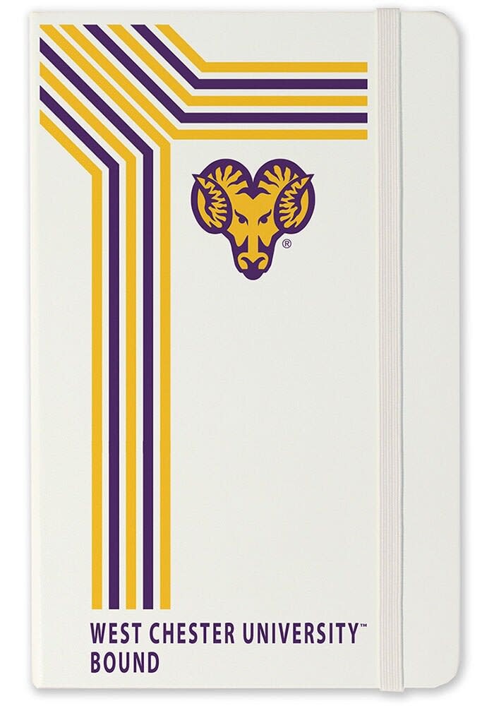 West Chester Golden Rams White School Bound team logo Notebook and ...