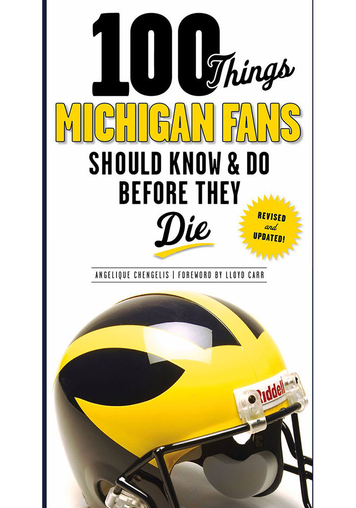 Michigan Wolverines WHITE 100 Things 2nd Edition Fan Guide - 22110084