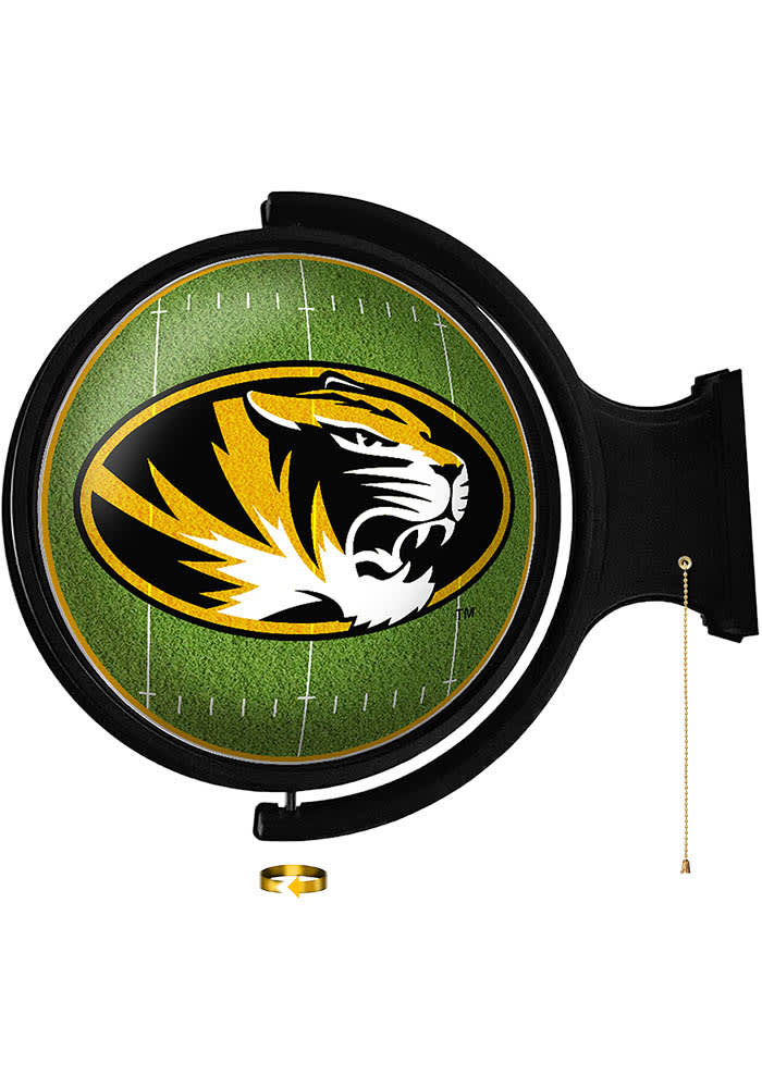 The Fan-Brand Missouri Tigers GOLD On the 50 Rotating Lighted Wall Sign ...