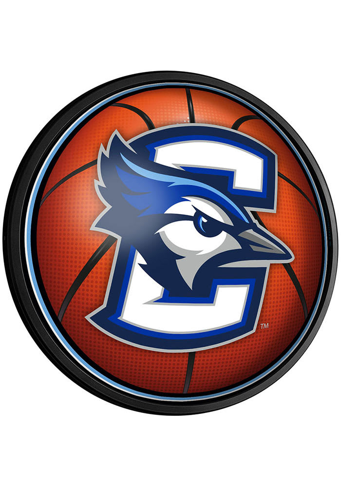 The Fan-Brand Creighton Bluejays Basketball Round Slimline Lighted Sign