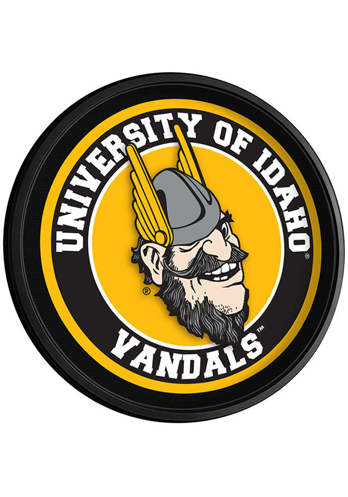 The Fan-Brand Idaho Vandals Joe Vandal Round Slimline Lighted Sign