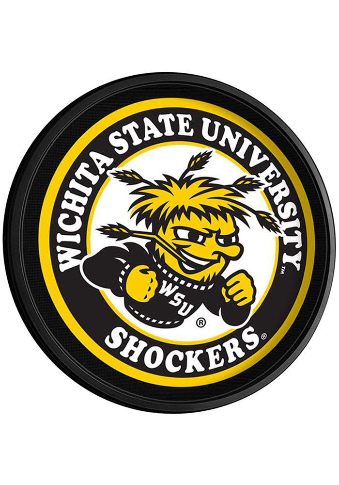 The Fan-Brand Wichita State Shockers Round Slimline Lighted Sign