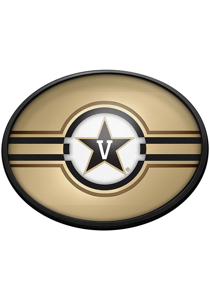 The Fan-Brand Vanderbilt Commodores Oval Slimline Lighted Sign