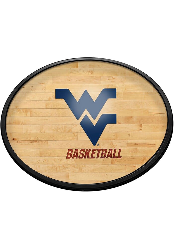 The Fan-Brand West Virginia Mountaineers Basketball Oval Slimline ...