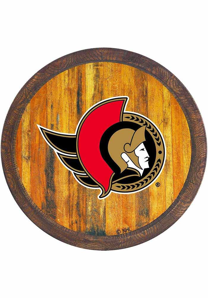 The Fan-Brand Ottawa Senators Faux Barrel Top Sign