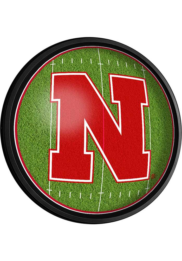 Nebraska Cornhuskers Red On the 50 Slimline Lighted Wall Sign