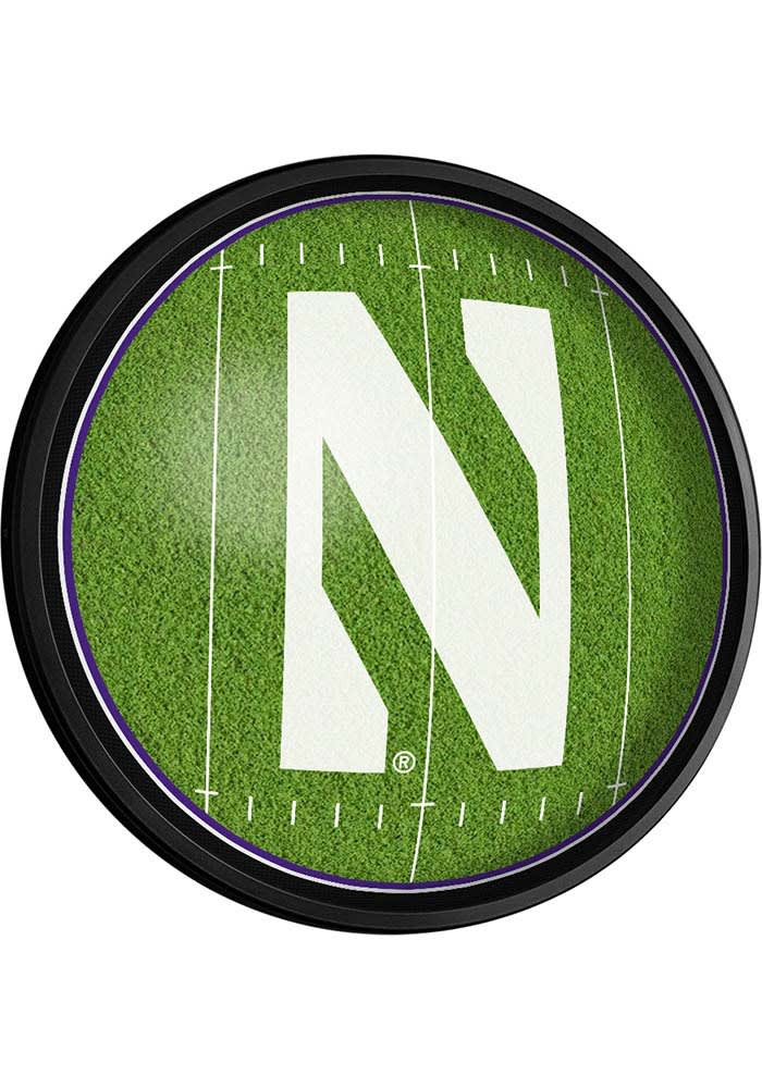 The Fan-Brand Northwestern Wildcats On the 50 Slimline Lighted Wall Sign