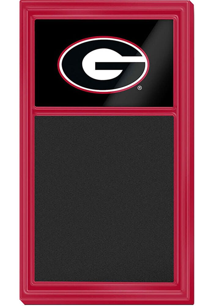 The Fan-Brand Georgia Bulldogs Red Chalk Noteboard Sign - 2212971