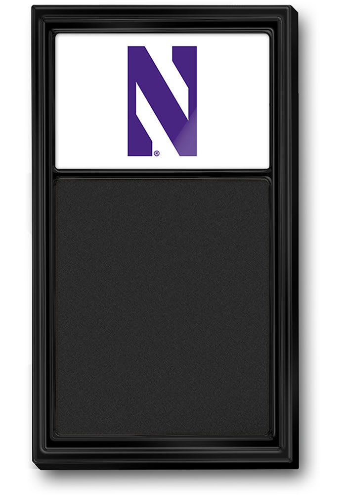 Northwestern Wildcats WHITE Chalk Noteboard Sign - 2213010