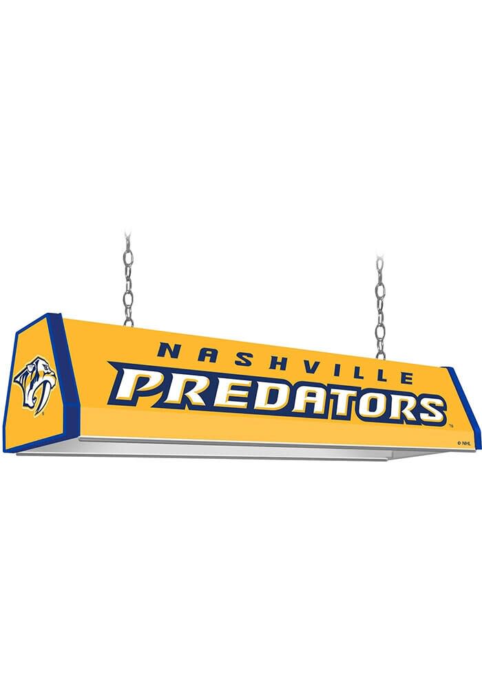 Nashville Predators Standard Light Pool Table GOLD - 2213376