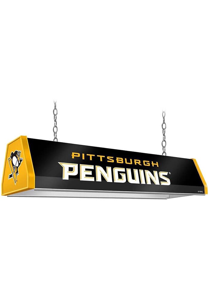 Pittsburgh Penguins Standard Light Pool Table BLACK - 2213398