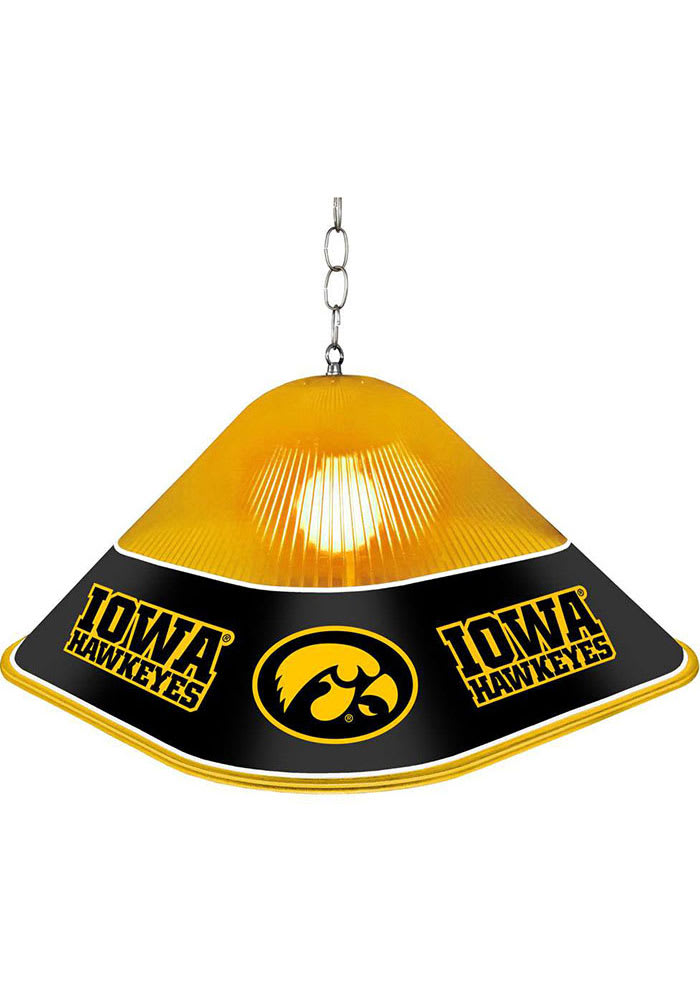 Iowa Hawkeyes BLACK Game Table Light Pool Table - 2213686
