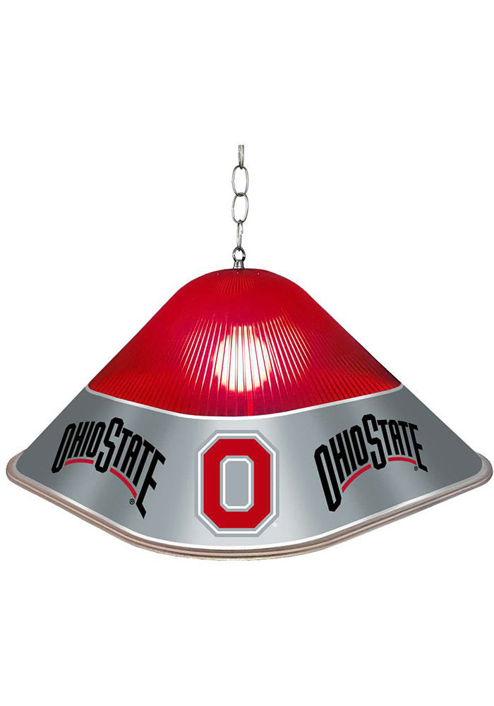 Ohio State Buckeyes Block Game Table Light Pool Table Red - 2213724