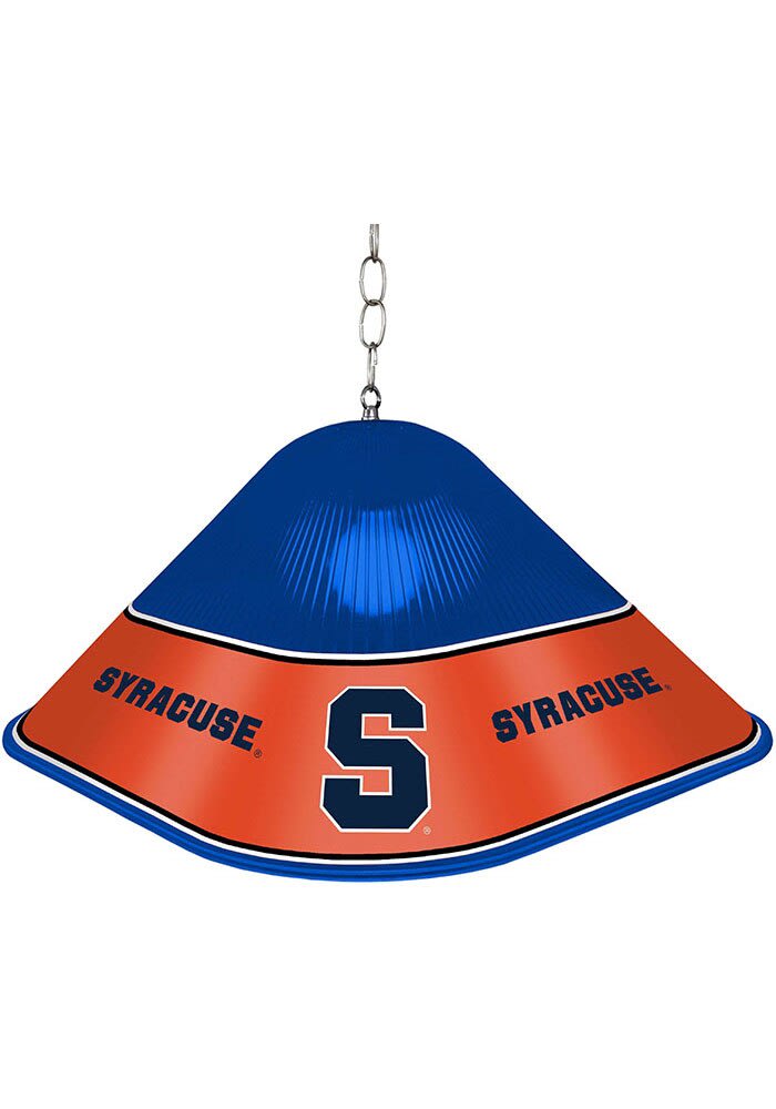 Syracuse Orange Game Table Light Pool Table Blue