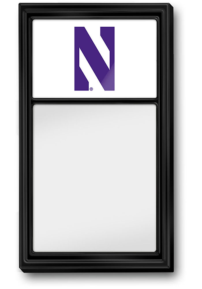 The Fan-Brand Northwestern Wildcats WHITE Dry Erase Noteboard Sign ...