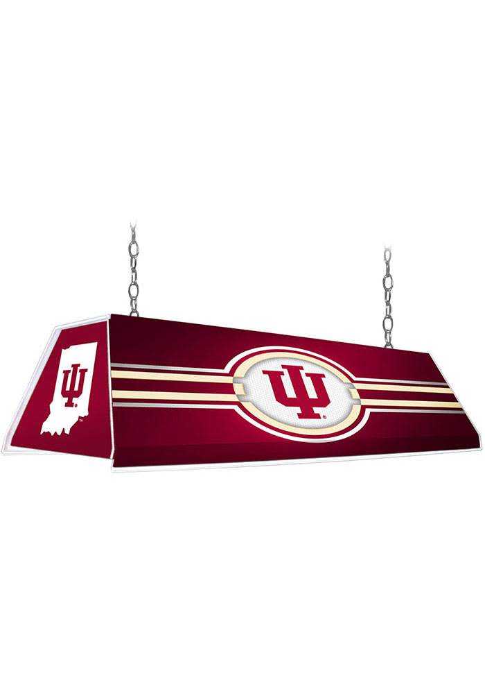 Indiana Hoosiers Edge Glow Light Pool Table CRIMSON - 2214294
